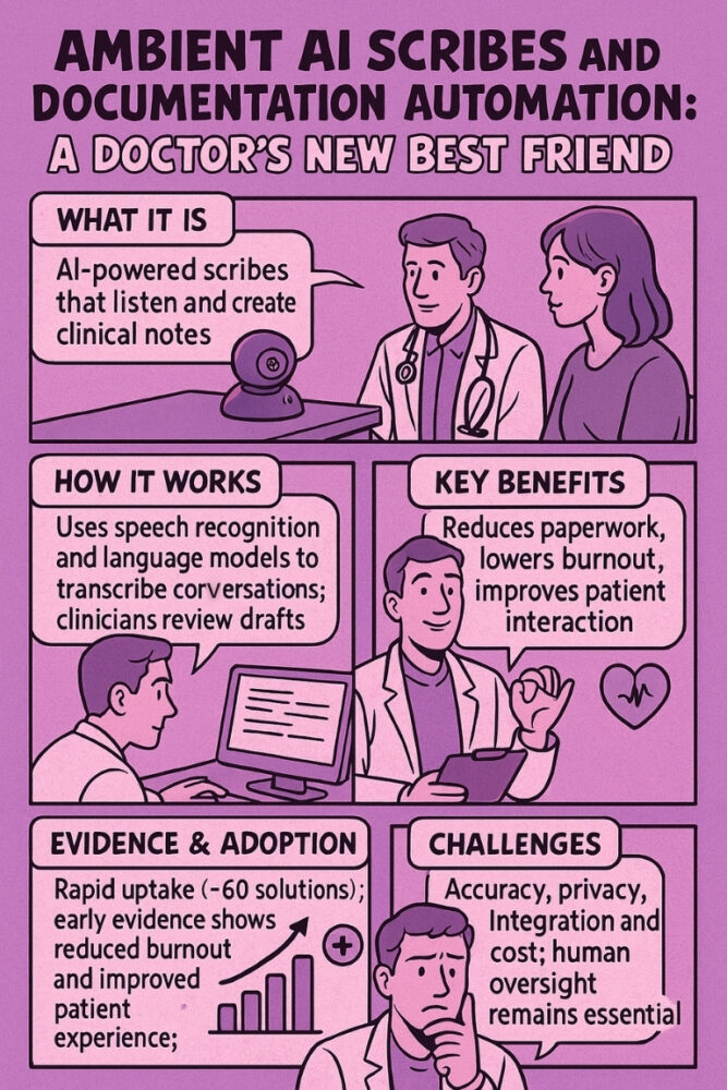 Ambient AI Scribes: Smarter Clinical Documentation
